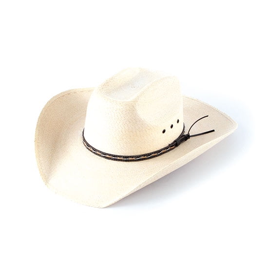 Stetson Palm Leaf Cowboy Hat - Square - Walmart.com