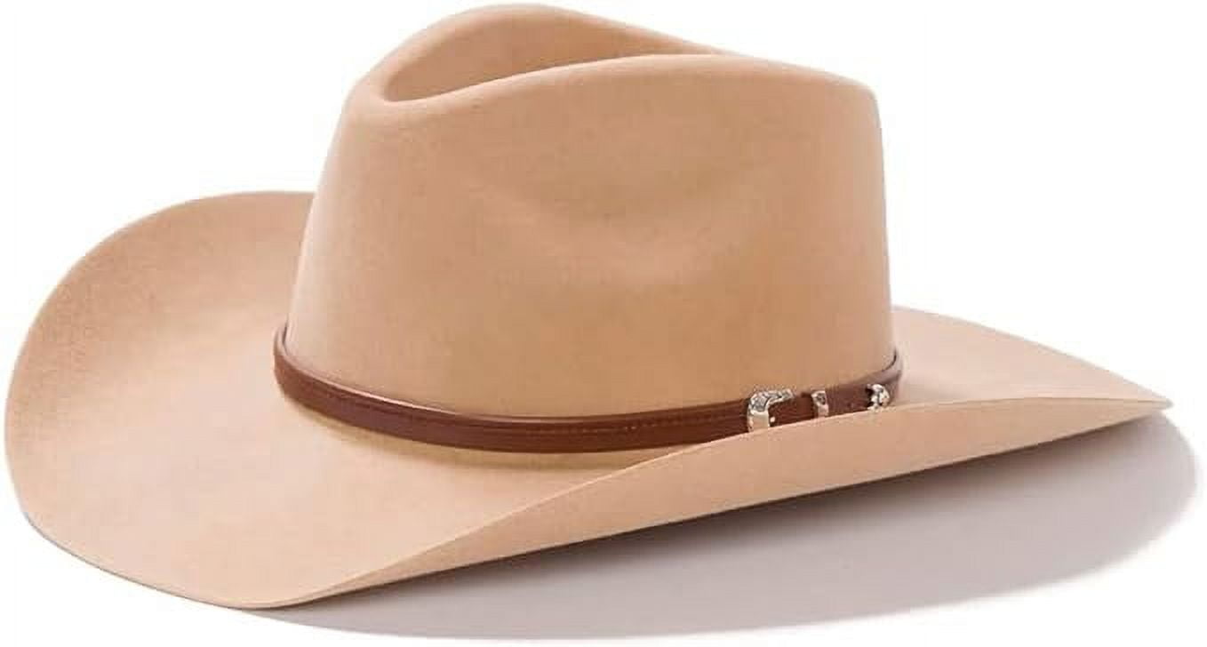Stetson Men's Seneca 4X Cowboy Hat (Silversand, 7 1/4) - Walmart.com