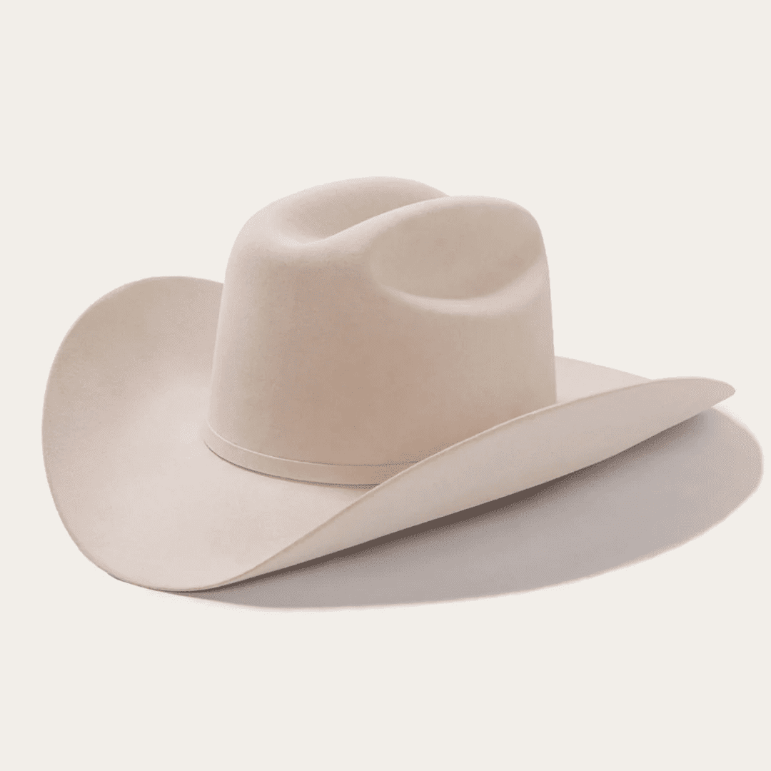 Stetson Unisex El Patron 48 Premier 30X Felt Cowboy Hat Silver Belly 6 ...