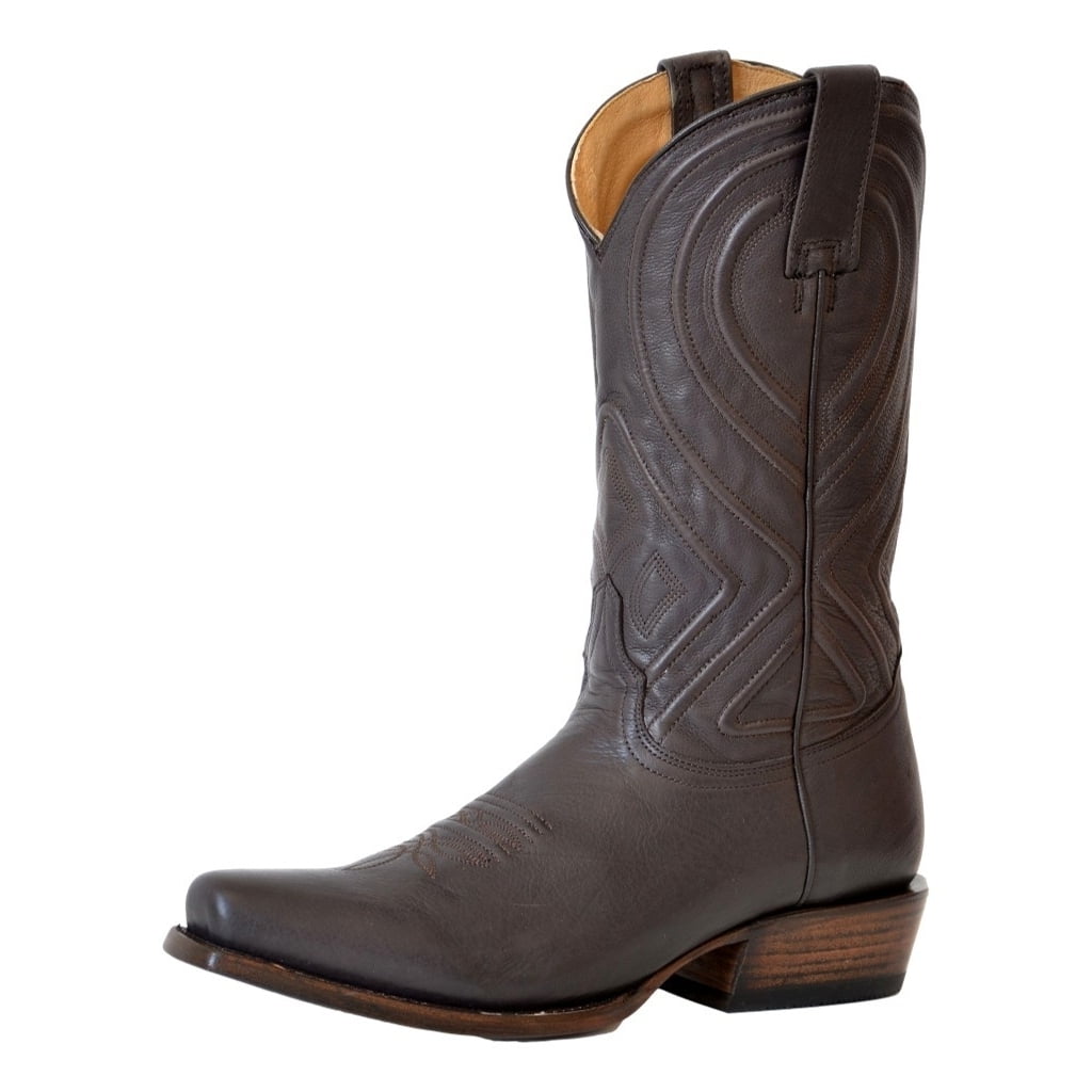 Stetson Western Boots Mens Mossman Snip Toe Brown 12-020-8621-3819 BR ...