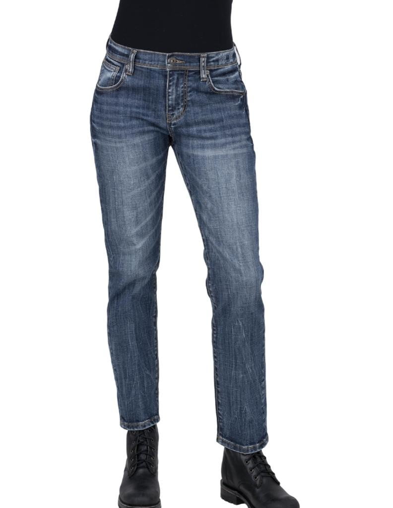 Stetson Western Denim Jeans Womens Mid 14 Reg Blue 11-054-0612-2500 BU ...