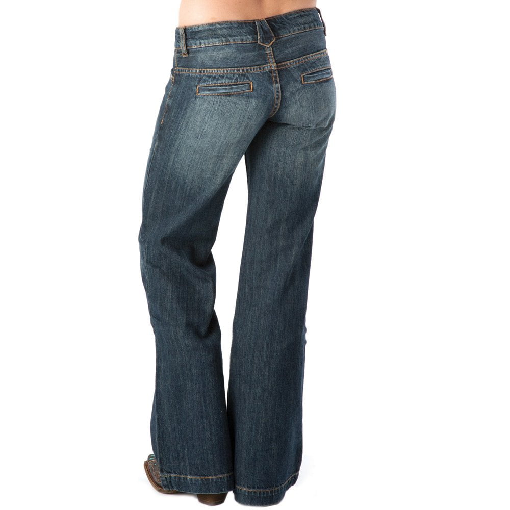 Stetson Western Denim Jeans Womens Trouser 12 Reg 11-054-0202-0030 BU ...