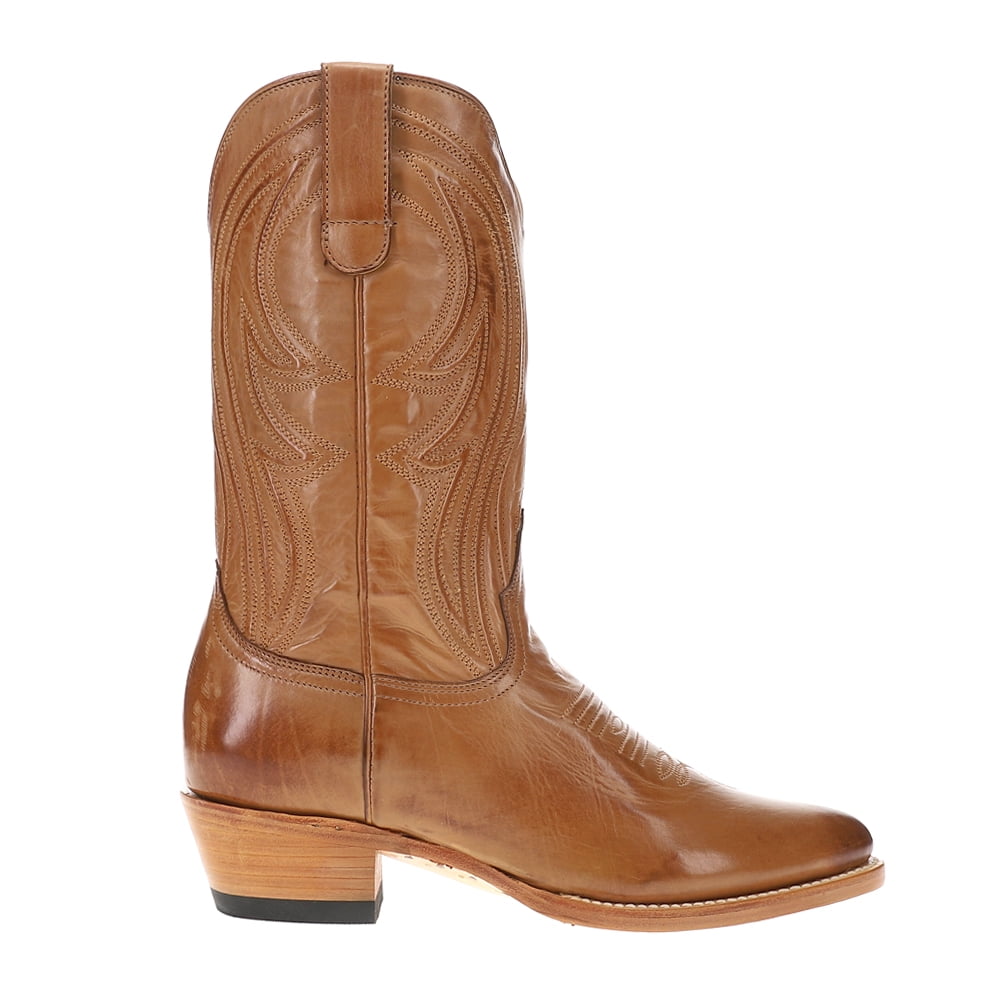 Stetson Womens Nora Embroidered Snip Toe Cowboy Mid Calf Boots ...