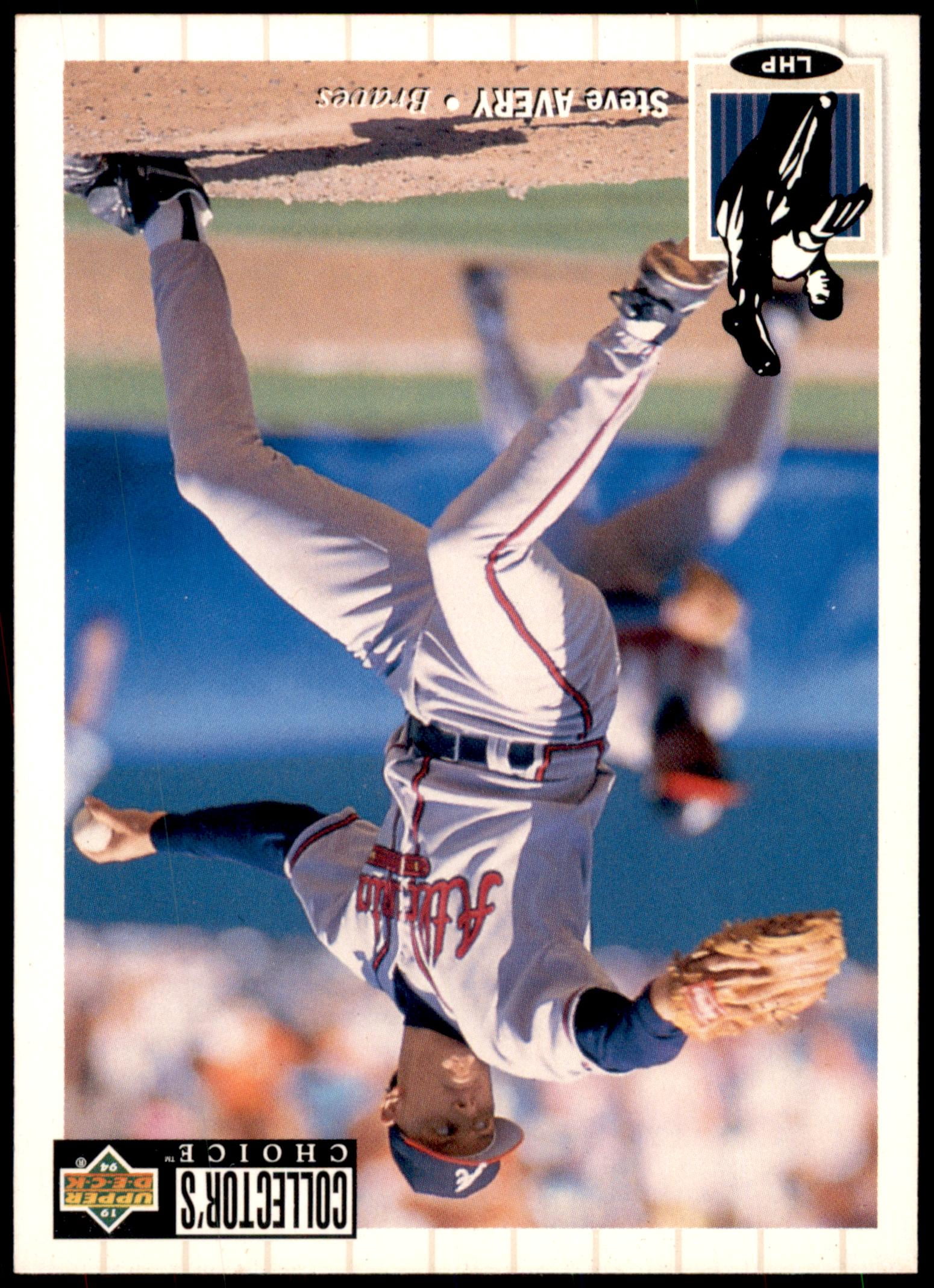 Steve Avery #44 1994 Collector's Choice Silver Signature - Walmart.com