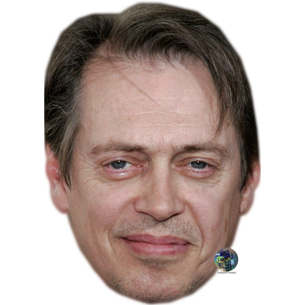 Steve Buscemi (Young) Celebrity Mask, Flat Card Face, Fancy Dress Mask ...