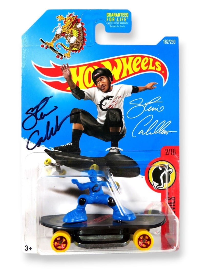 Steve Caballero Autographed Die-Cast Car Hot Wheels Skate Brigade JSA ...