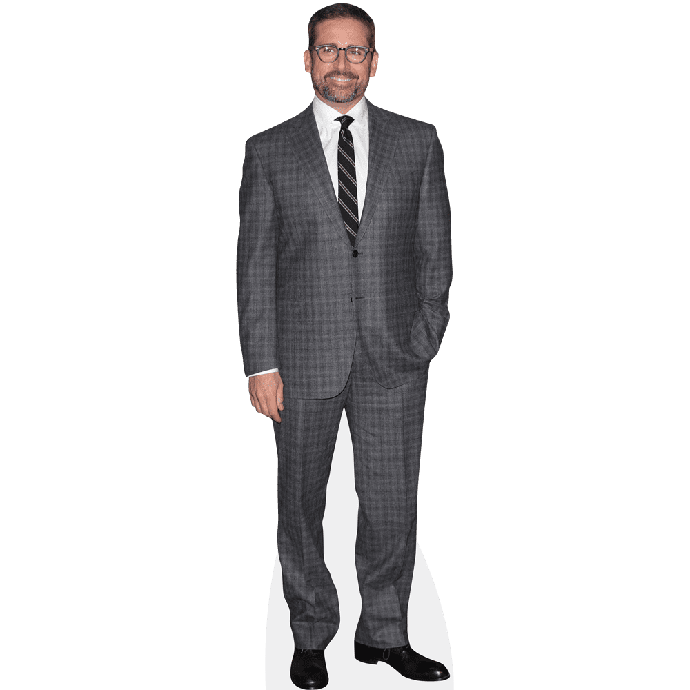 Steve Carell (Suit) Mini Cardboard Cutout Standee - Walmart.com