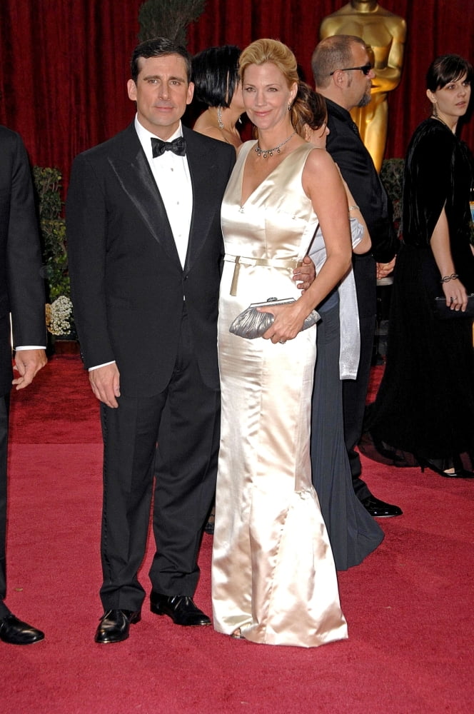 Steve Carell Wife Nancy Walls At Arrivals For Red Carpet - 80Th Annual ...