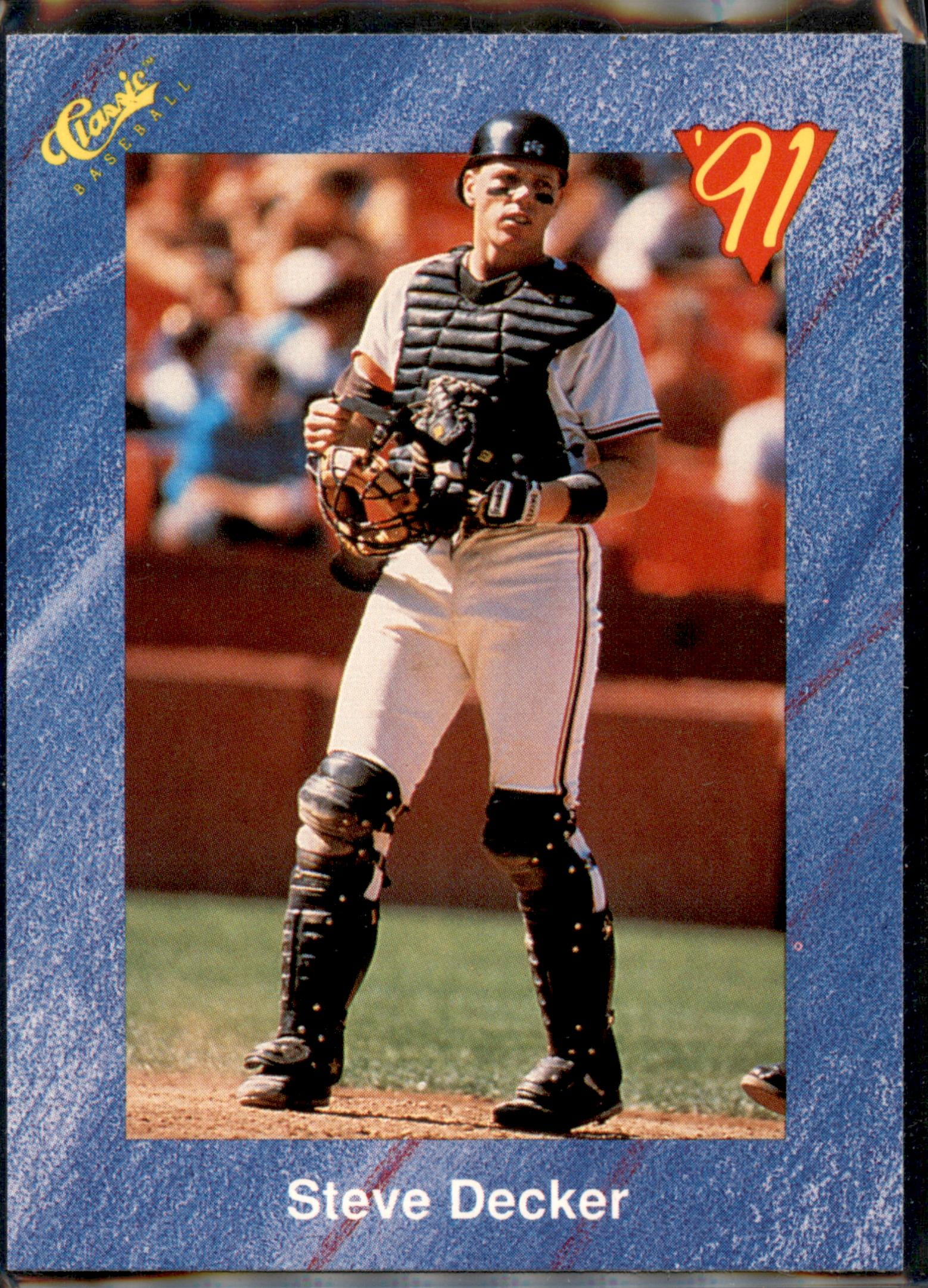 Steve Decker #T7 1991 Classic I - Walmart.com
