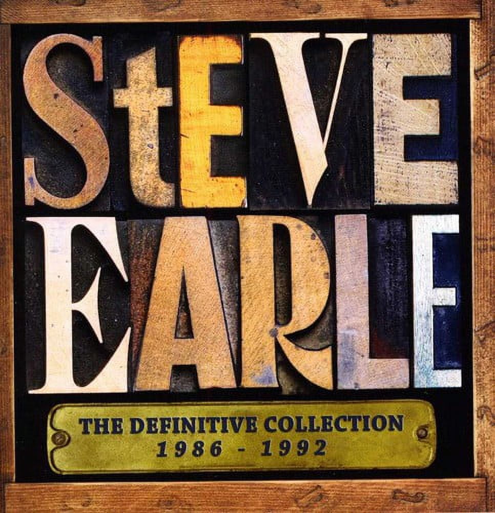 Steve Earle - Definitive Collection 1986 - 1992 - CD - Walmart.com