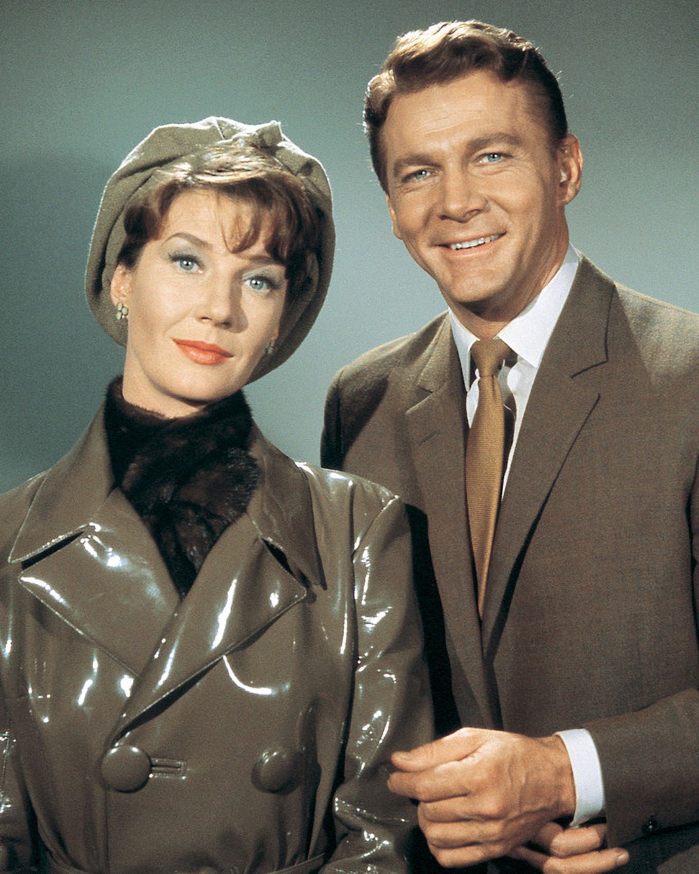 Steve Forrest And Lois Maxwell In The Baron Classic British TV 24X36 ...