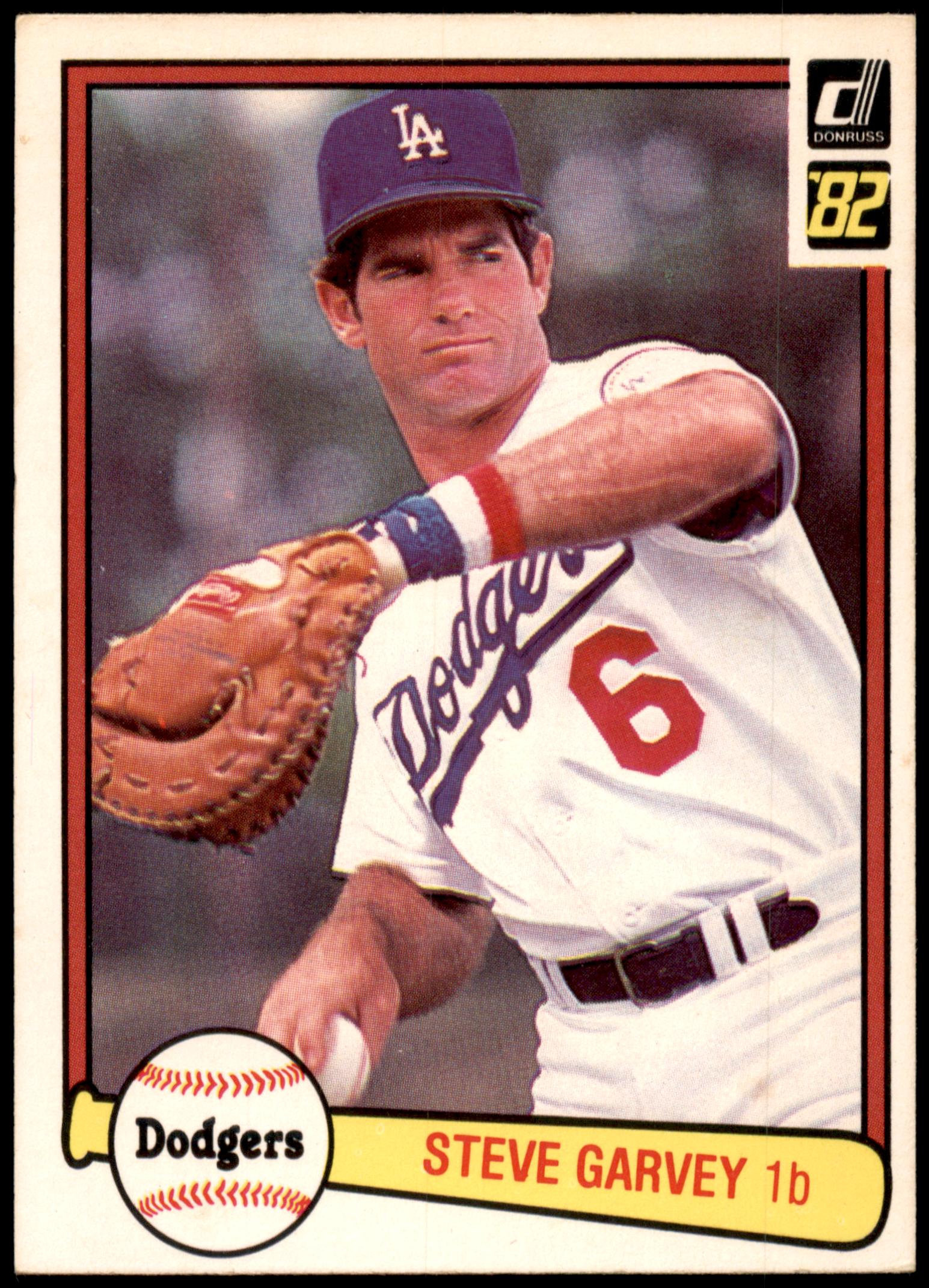Steve Garvey #84 1982 Donruss - Walmart.com
