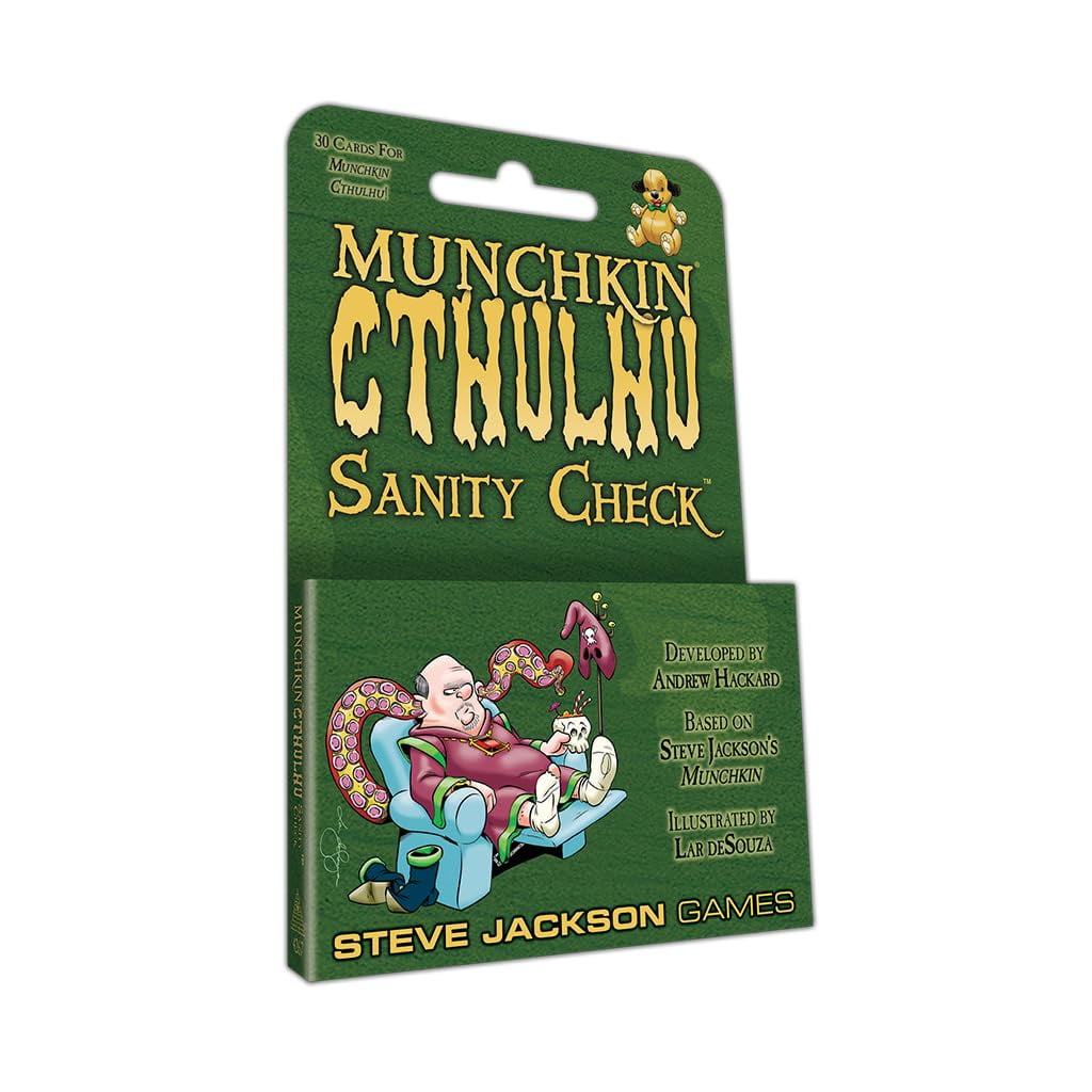 Steve Jackson Games Munchkin DHF10 Cthulhu: Sanity Check Card ...