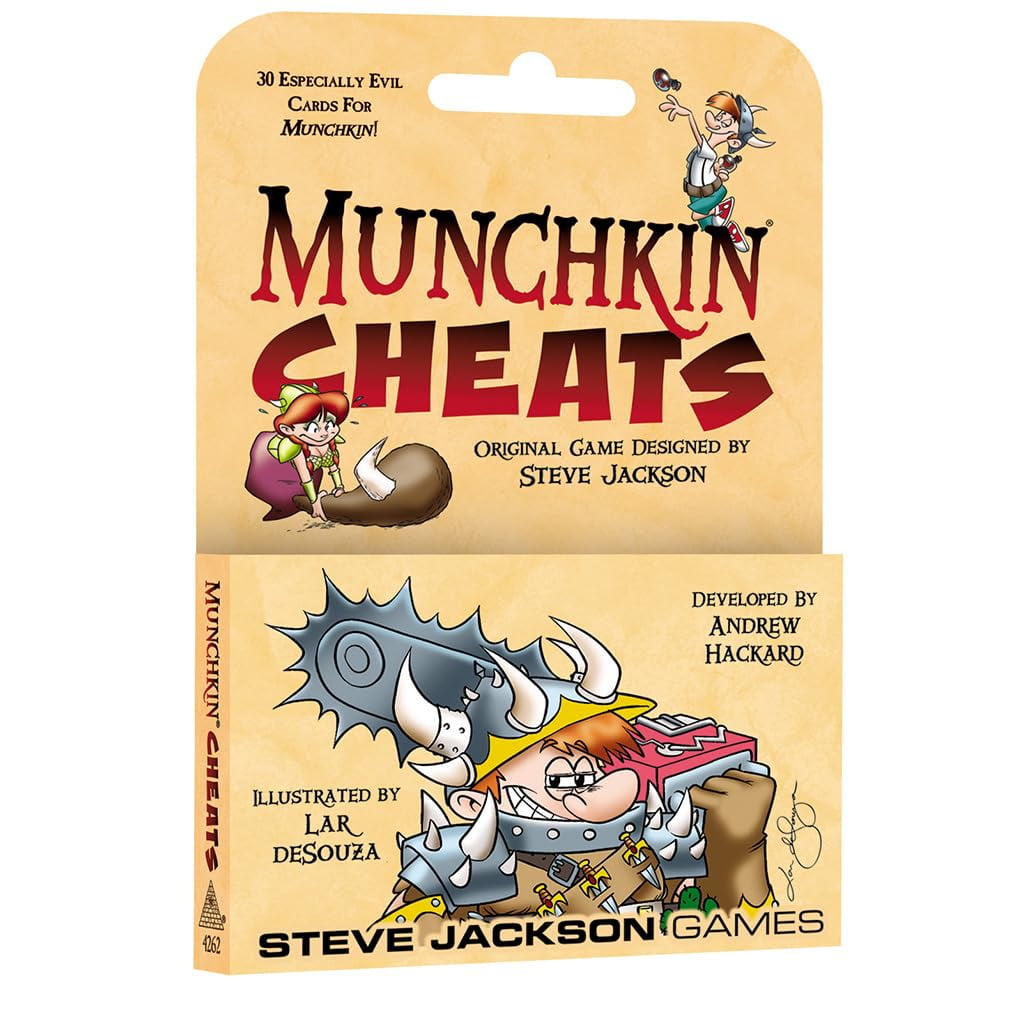 Steve Jackson Games Munchkin IFF17 Cheats Card Game 30 Cards | Card ...