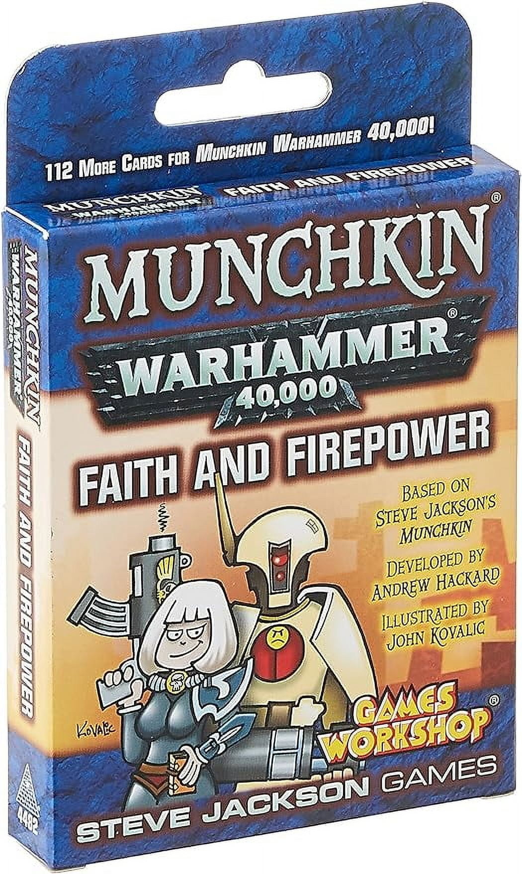 Steve Jackson Games Munchkin Warhammer 40,000: Faith and Firepower Card ...