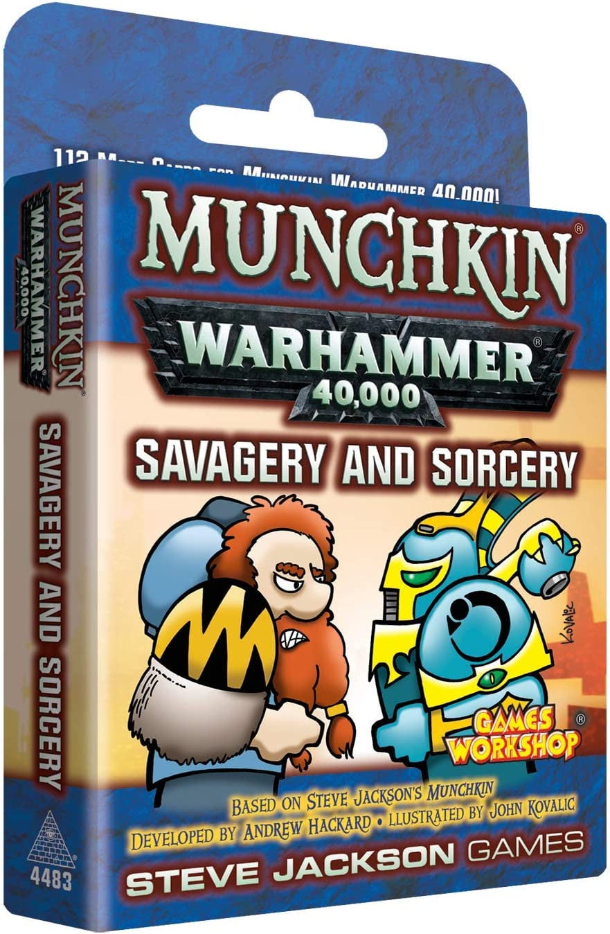 Steve Jackson Games Munchkin Warhammer 40,000: Savagery and Sorcery ...