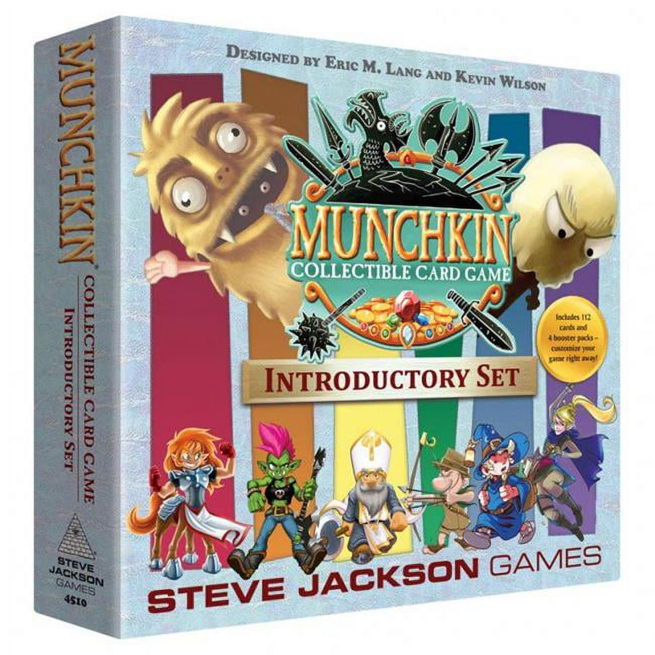 Steve Jackson Games SJG4510 Munchkin CCG Introductory Set Game ...