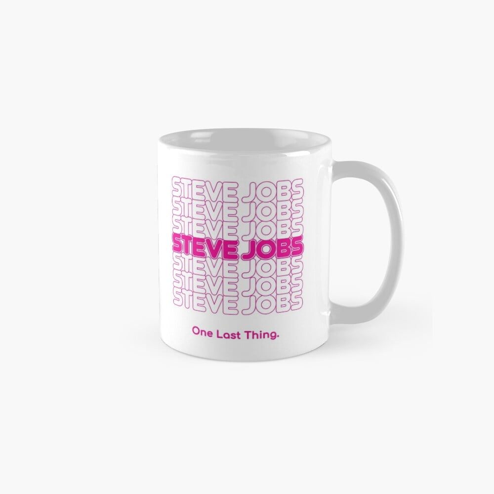 Steve Jobs One Last Thing Classic Mug - Walmart.com
