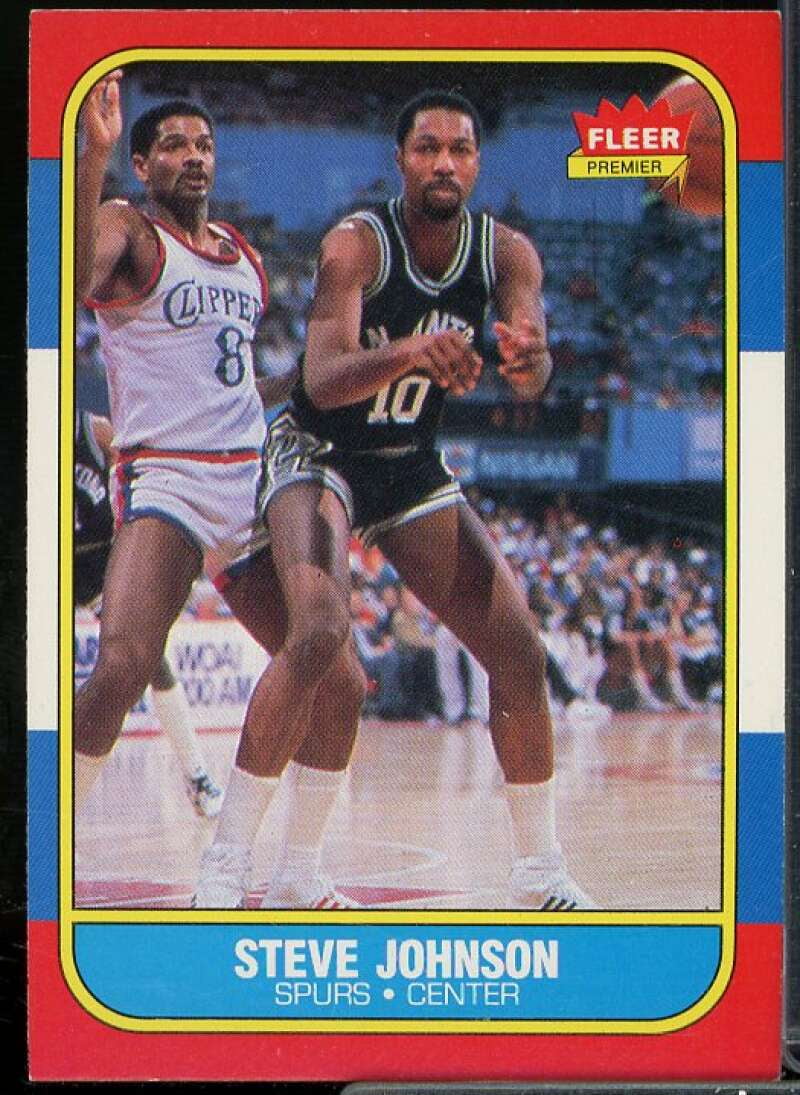 Steve Johnson Rookie Card 1986-87 Fleer #55 - Walmart.com