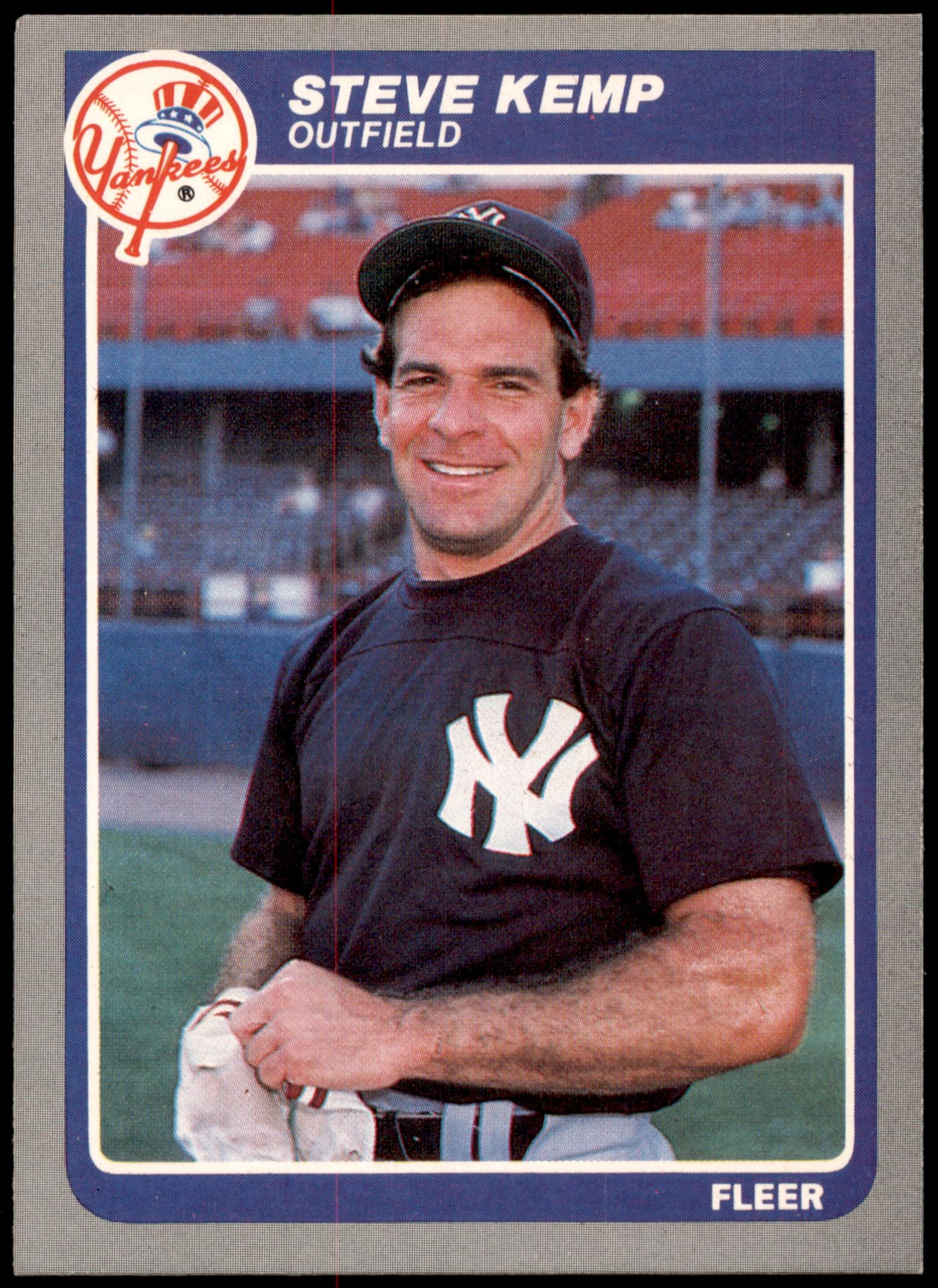 Steve Kemp #132 1985 Fleer - Walmart.com