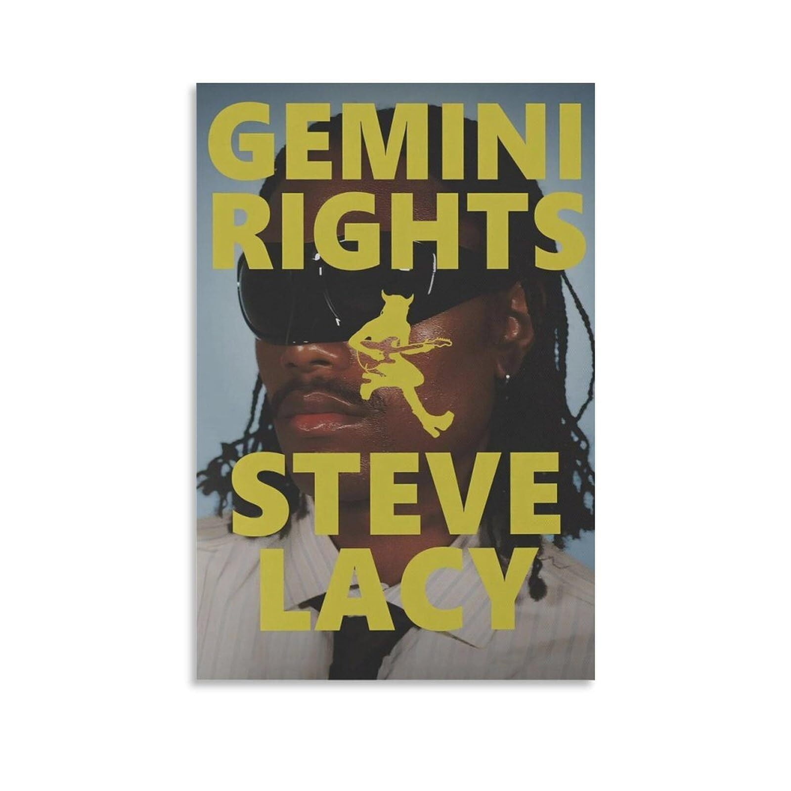 Steve Lacy Gemini Rights 17 Canvas Poster Bedroom Decoration Landscape ...