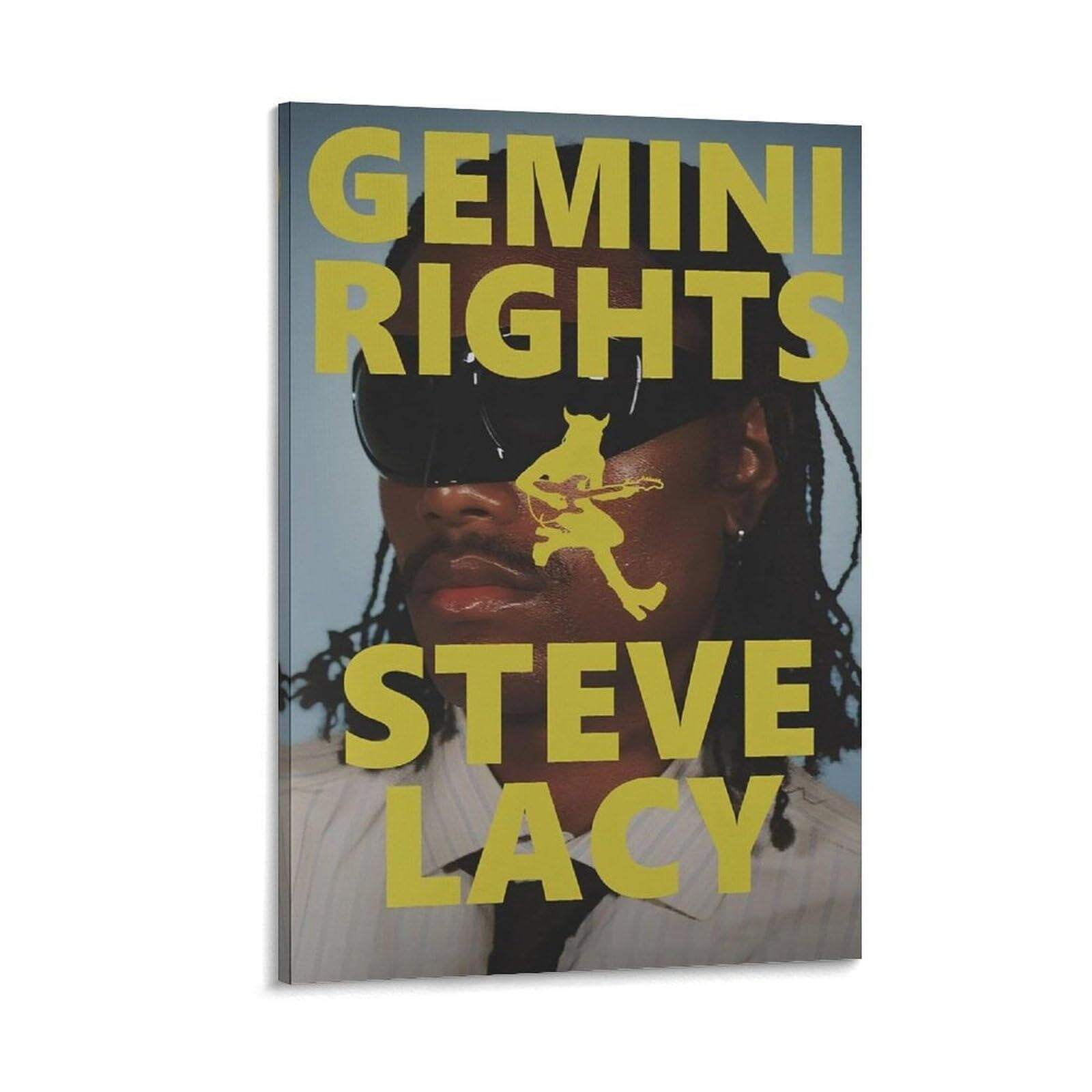 Steve Lacy Gemini Rights 17 Canvas Poster Bedroom Decoration Landscape ...