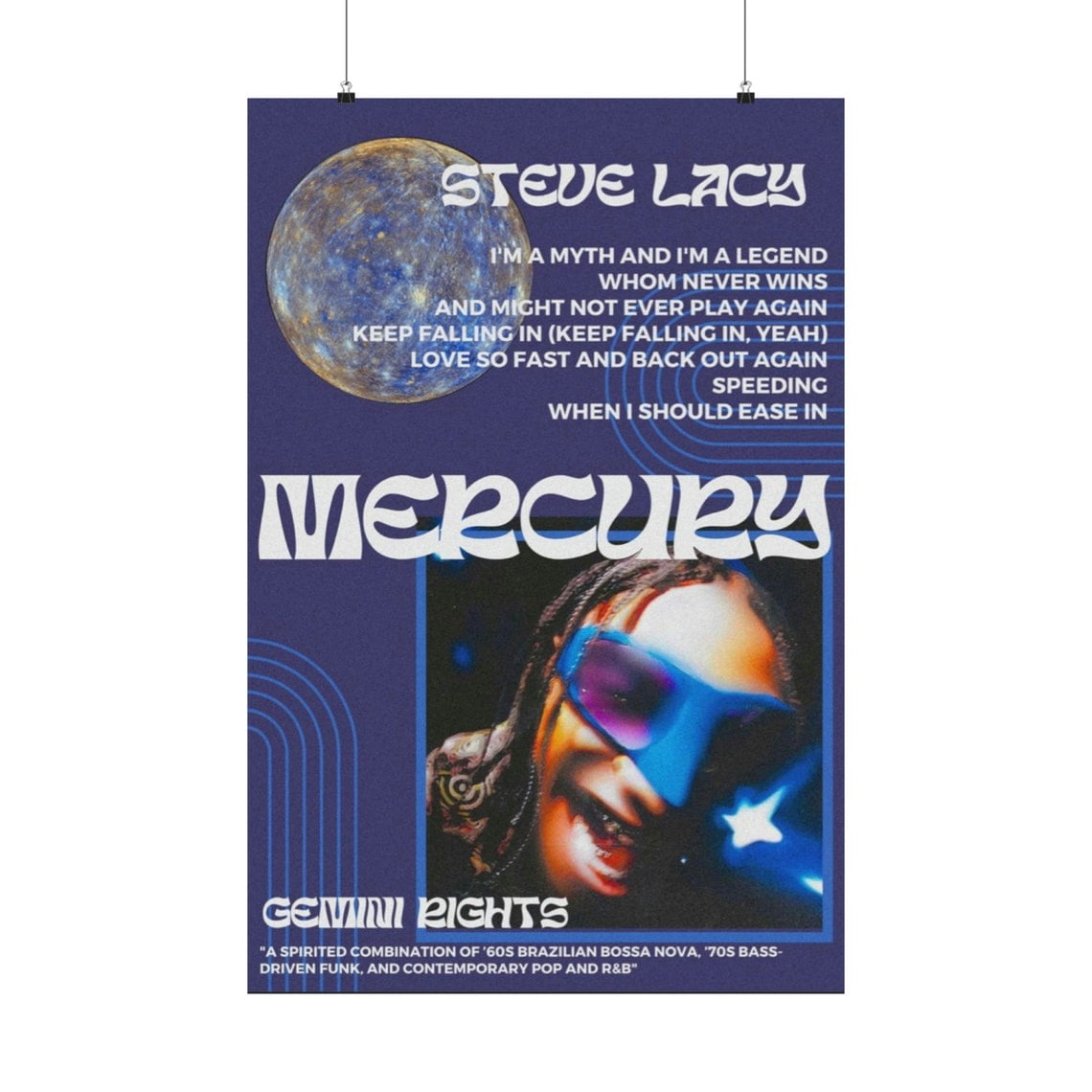 Steve Lacy - Poster | Rap Poster, Hip-Hop Poster - Walmart.com