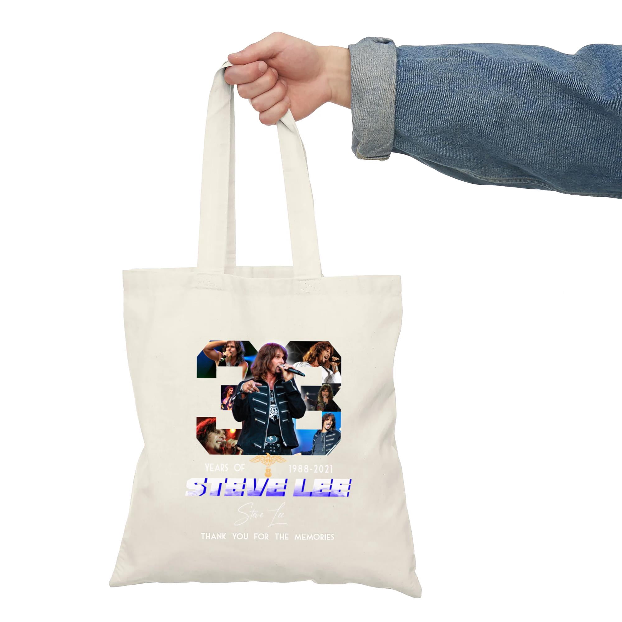 Steve Lee 33 Years 1988-2021 Gotthard Swiss Hard Rock Singer Fan Tote ...