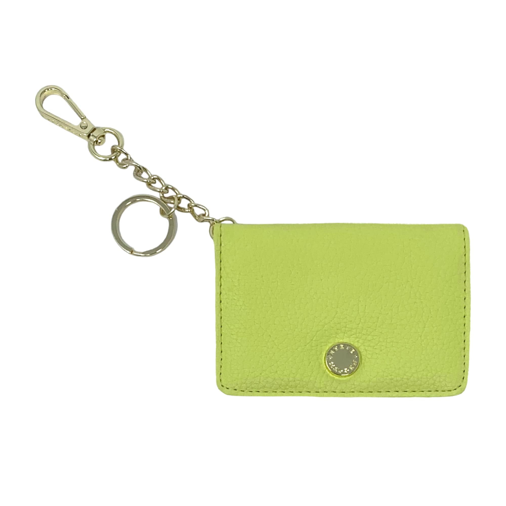 Steve Madden Bfold Clip On Card Case Wallet with Keyring Lemon Bite ...