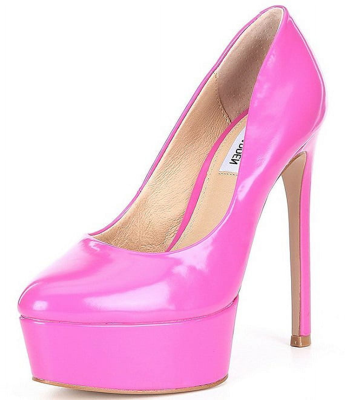 Steve Madden Brenna Magenta Point Close Toe Slip On High Stiletto ...