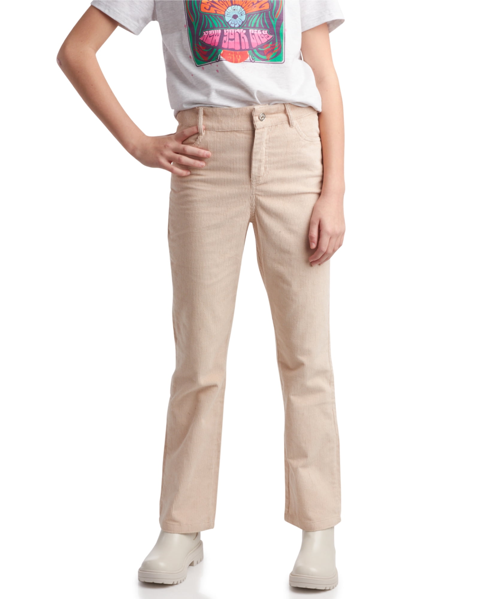 Steve Madden Girls' Corduroy Pants - Vintage Flare Leg Bell Bottom ...
