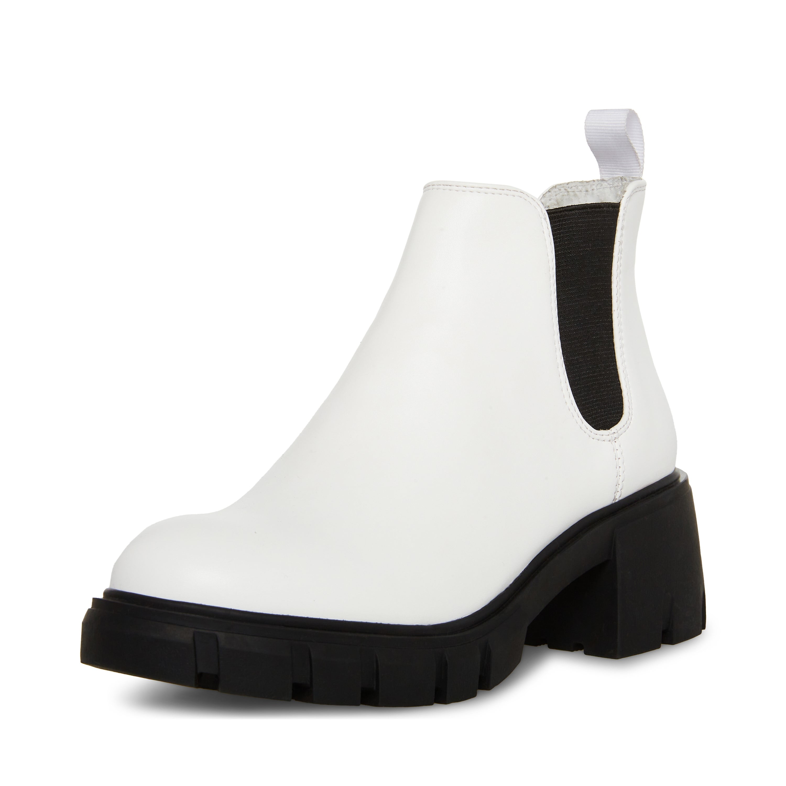 Steve Madden Howler Women's Boots White/Black Size 8 M - Walmart.com