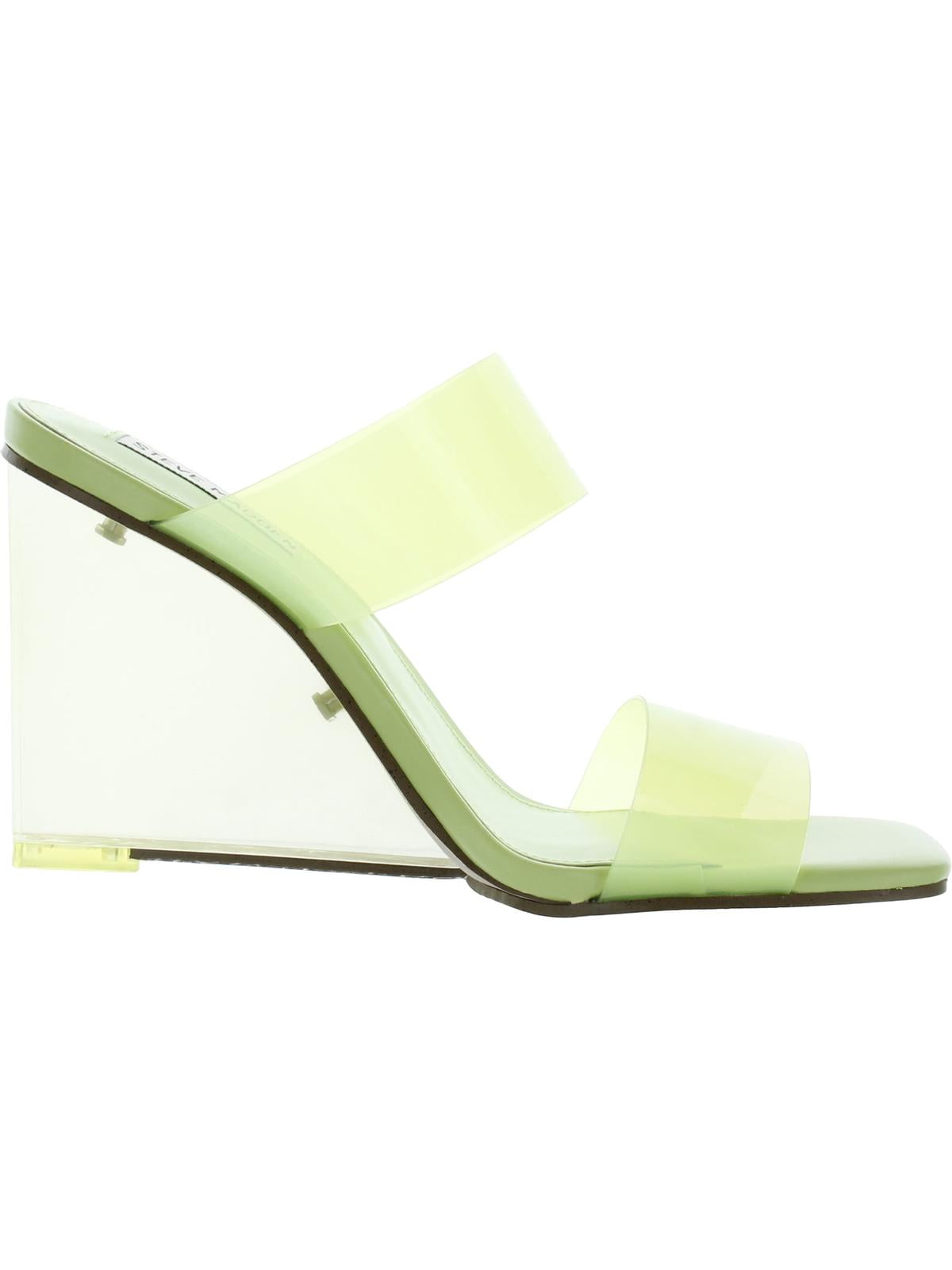 Steve Madden Isa Women's Double Banded Slip On Wedge Sandals - Walmart.com