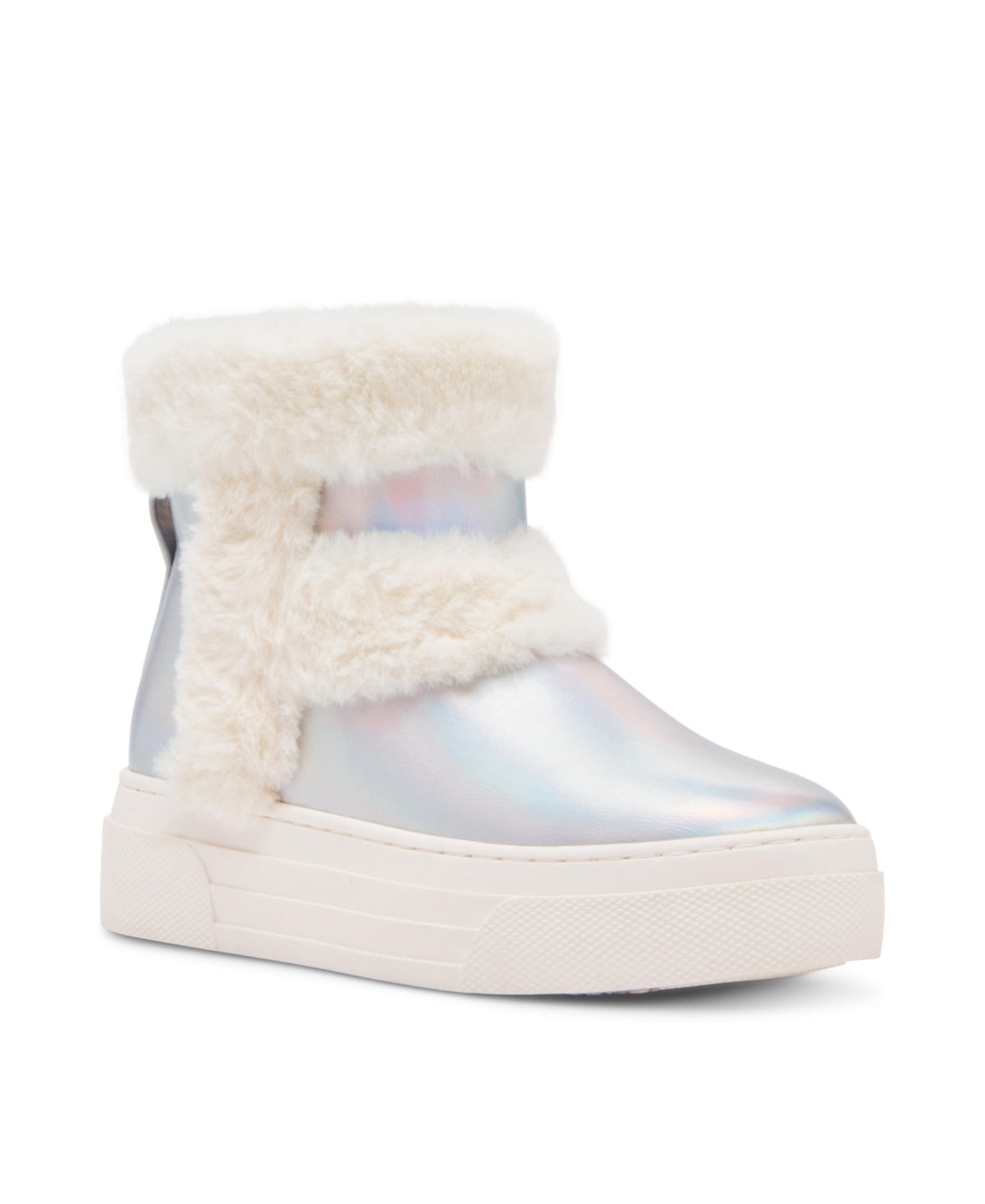 Steve Madden Kids Bunny (Little Kid/Big Kid) (Silver) Girl's Shoes ...