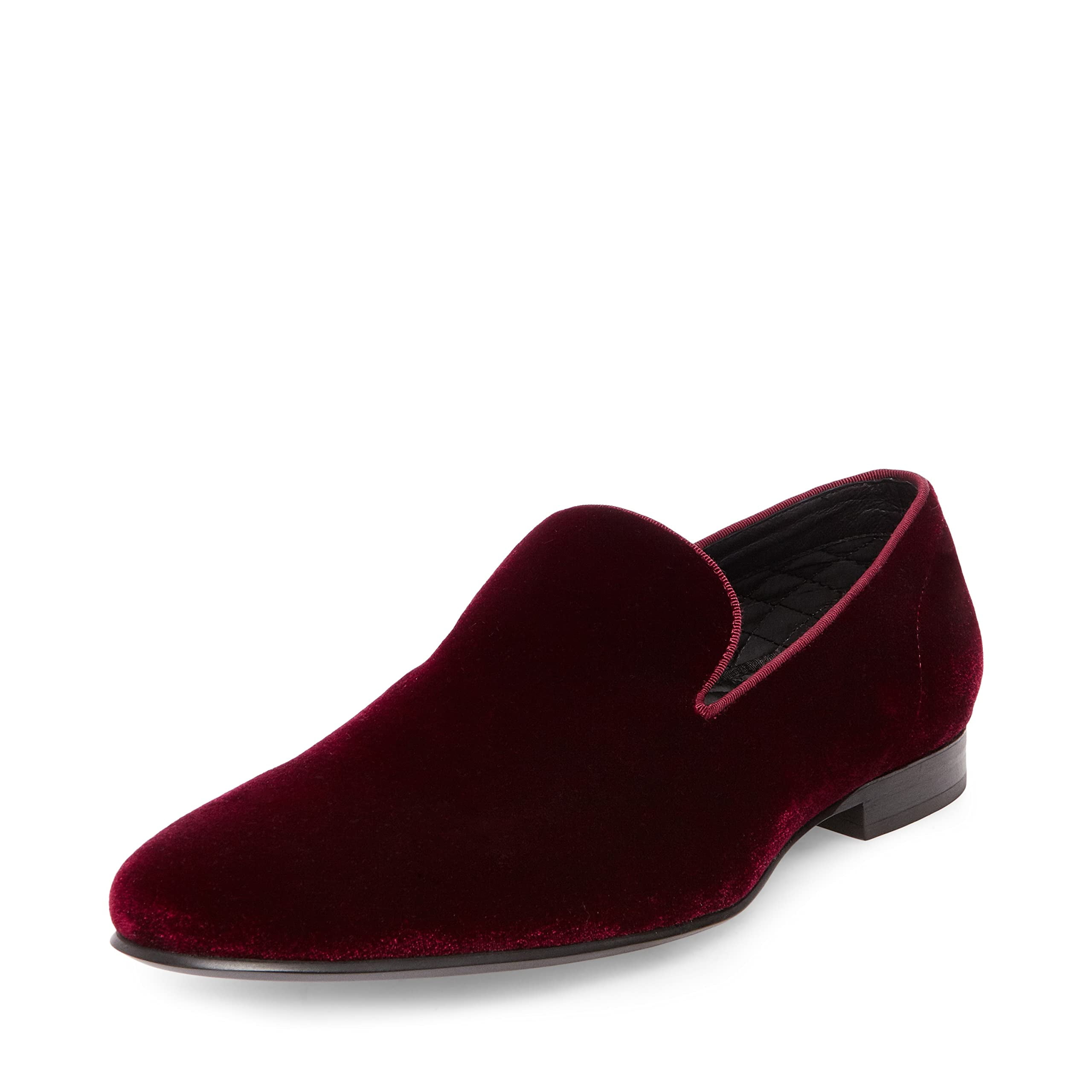 Steve Madden Men's Laight Slip-On Loafer, Burgundy Velvet, Size 11 ...