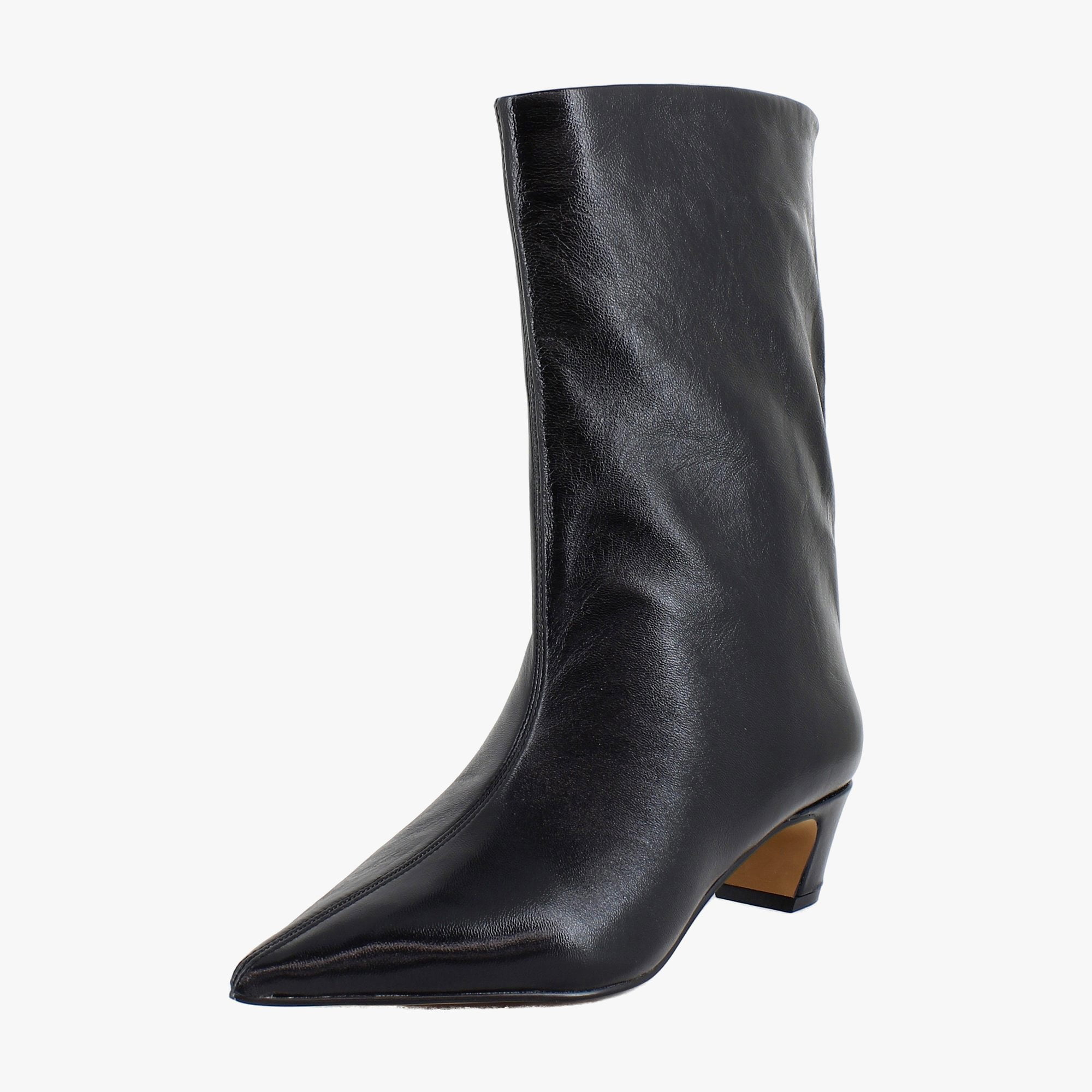 Steve Madden Lytton Women's Boots Black Patent Size 6.5 M - Walmart ...