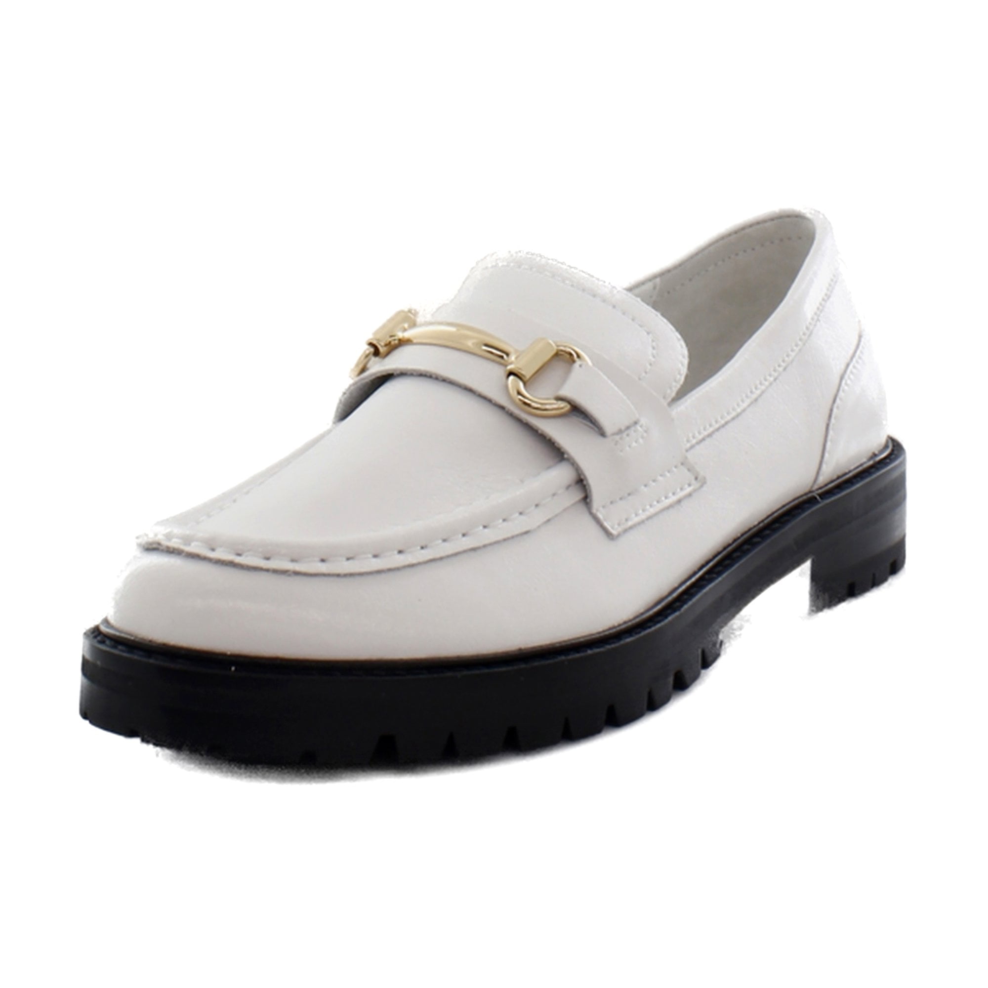 Steve Madden Mistor Women's Flats White Leather Size 9.5 M - Walmart.com