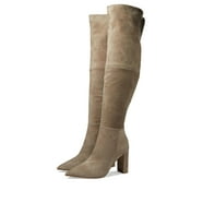 STEVE MADDEN Womens Silver Sequined Padded Vivee Pointed Toe Sculpted ...