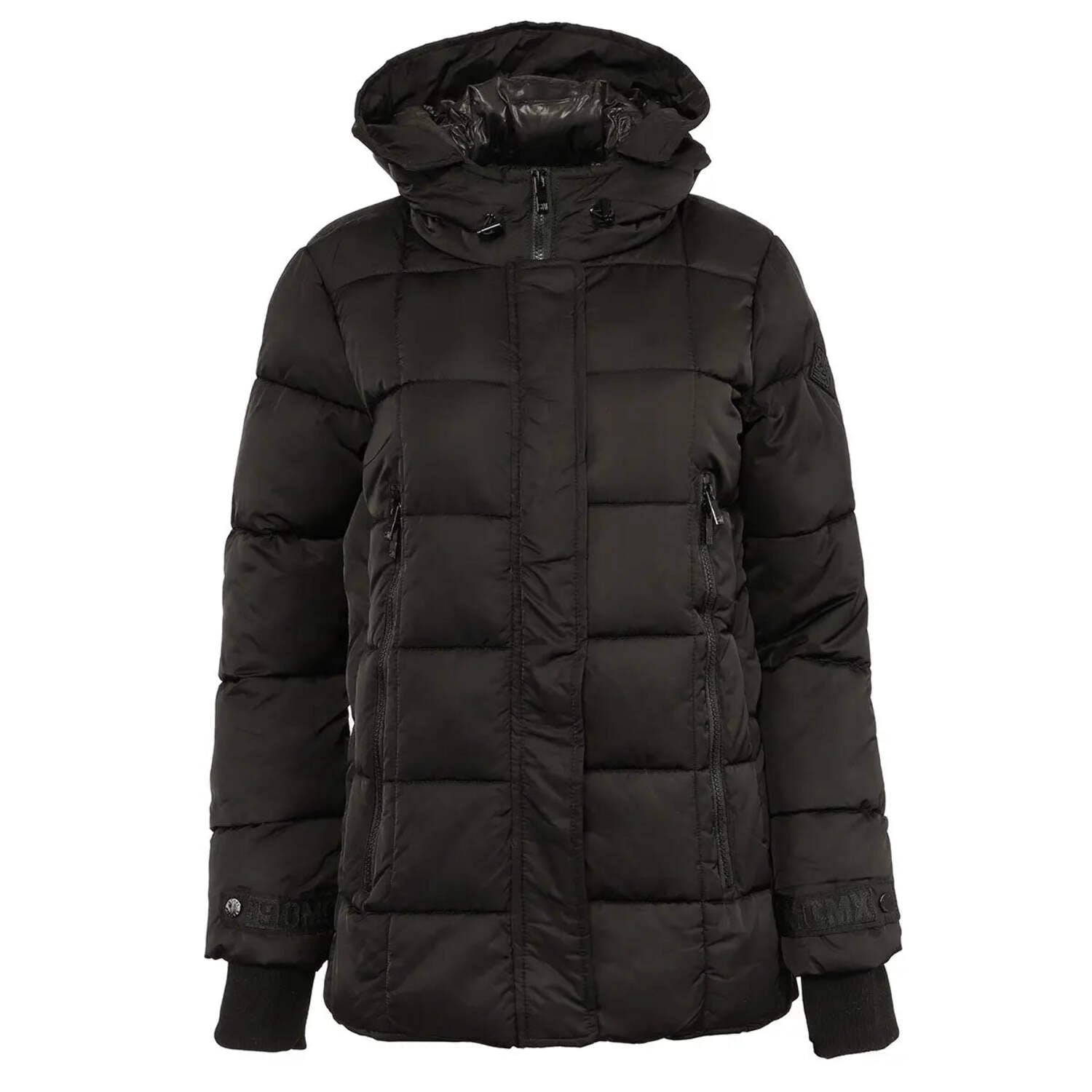Steve Madden Women's Hooded Puffer Jacket - Walmart.com