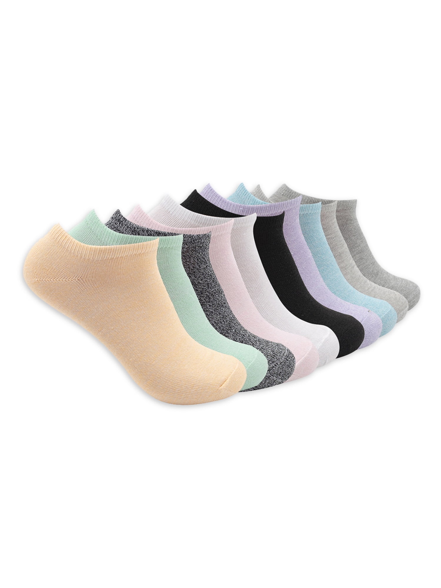Steve Madden women's Solid Low-Cut Socks - 10 Pack - Walmart.com