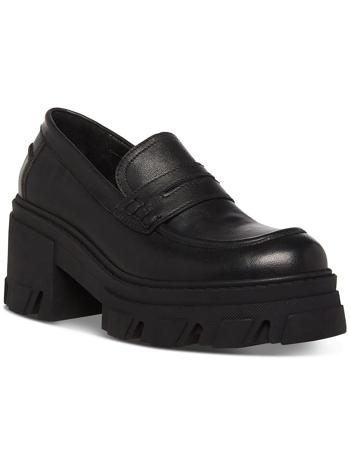Steve Madden Womens Beth Slip On Heel Loafers - Walmart.com