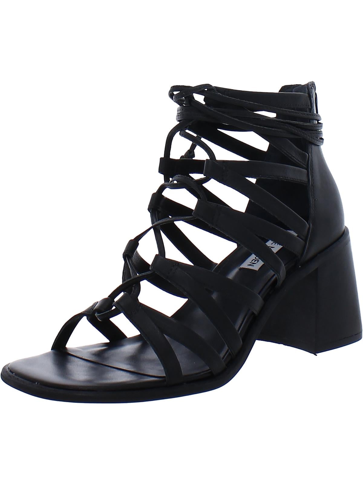 Steve Madden Womens Cherri 30 Leather Strappy Gladiator Sandals ...
