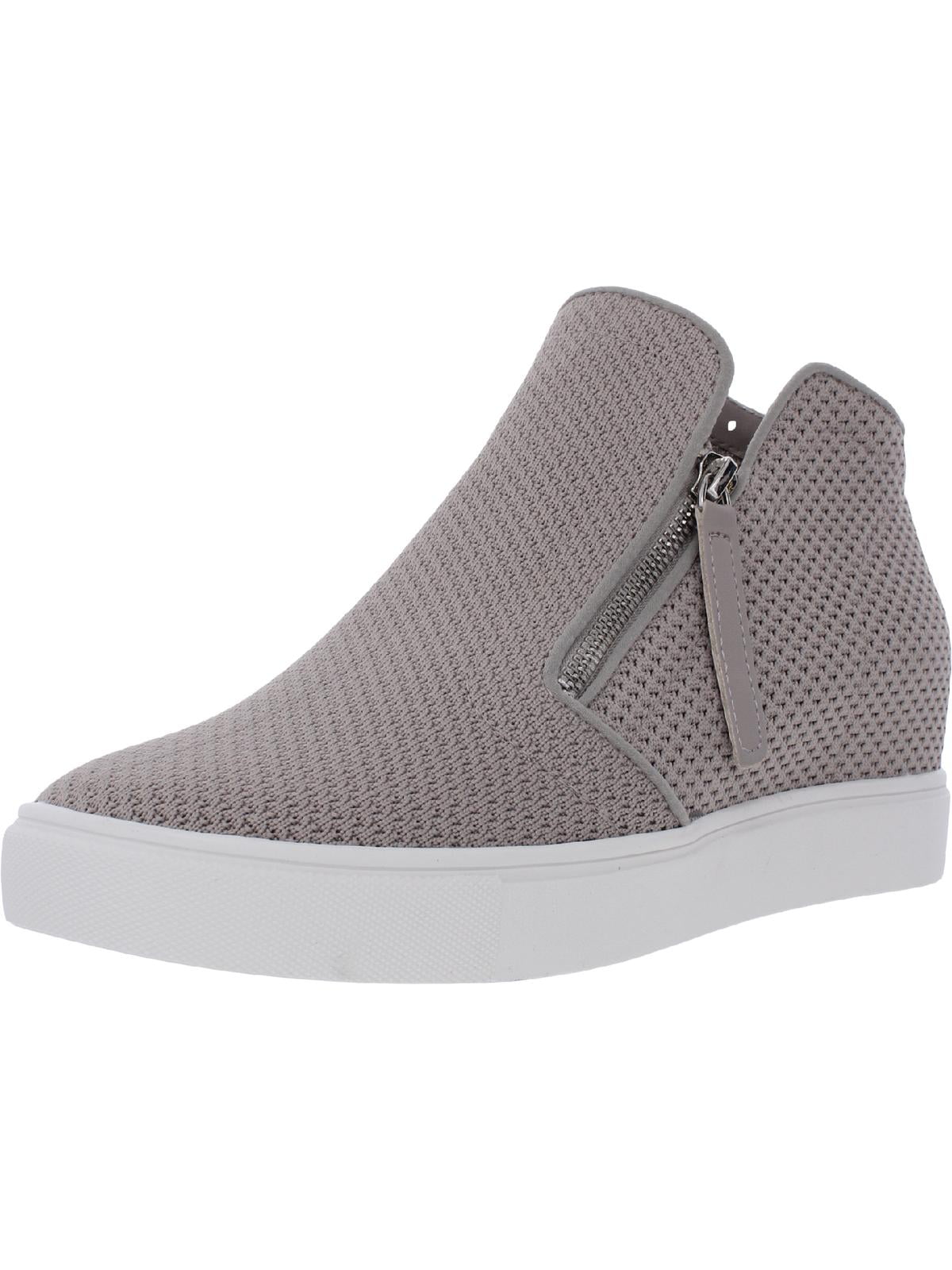 Steve Madden Womens Click Knit Slip On Wedge Sneaker - Walmart.com