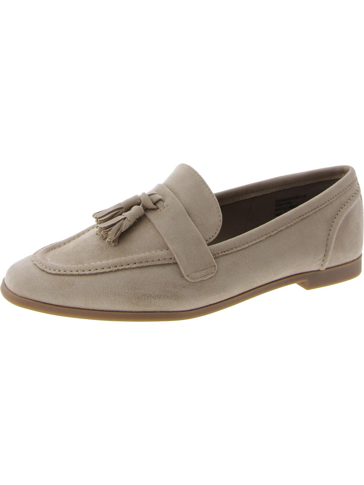 Steve Madden Womens Colorado Faux Suede Flat Loafers - Walmart.com