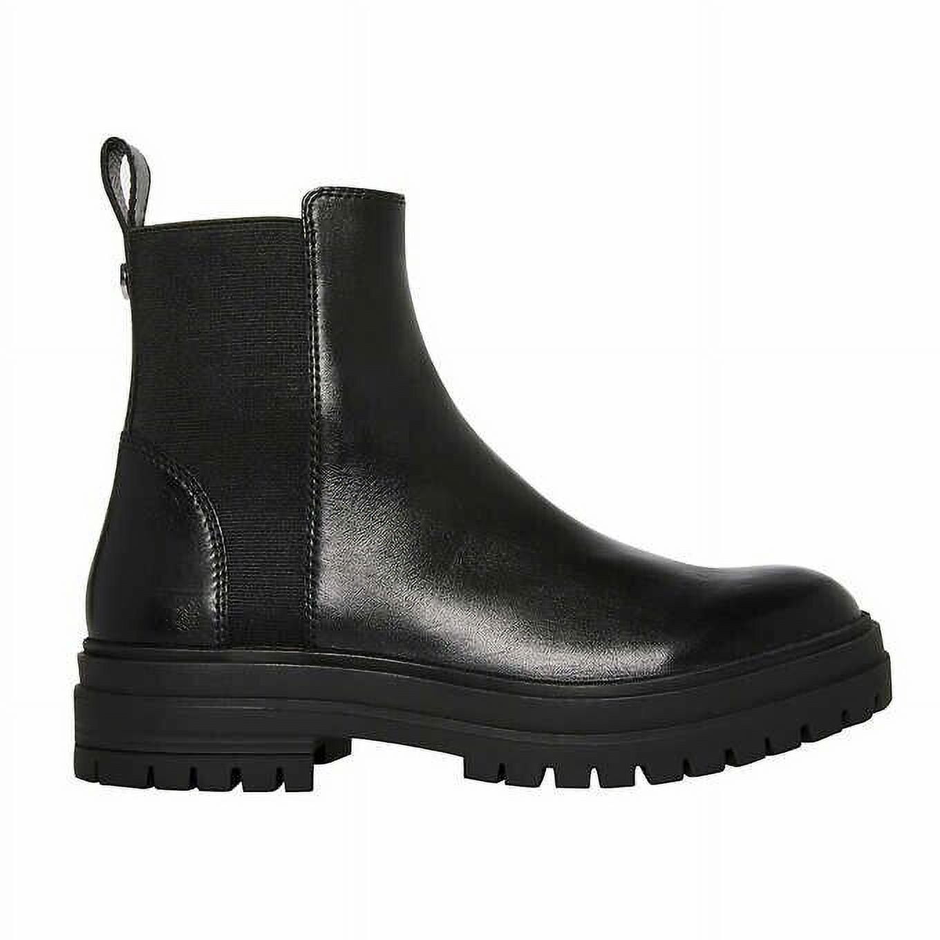 Steve Madden Womens Handout Lug Sole Ankle Ladies' Leather Gore Chelsea ...