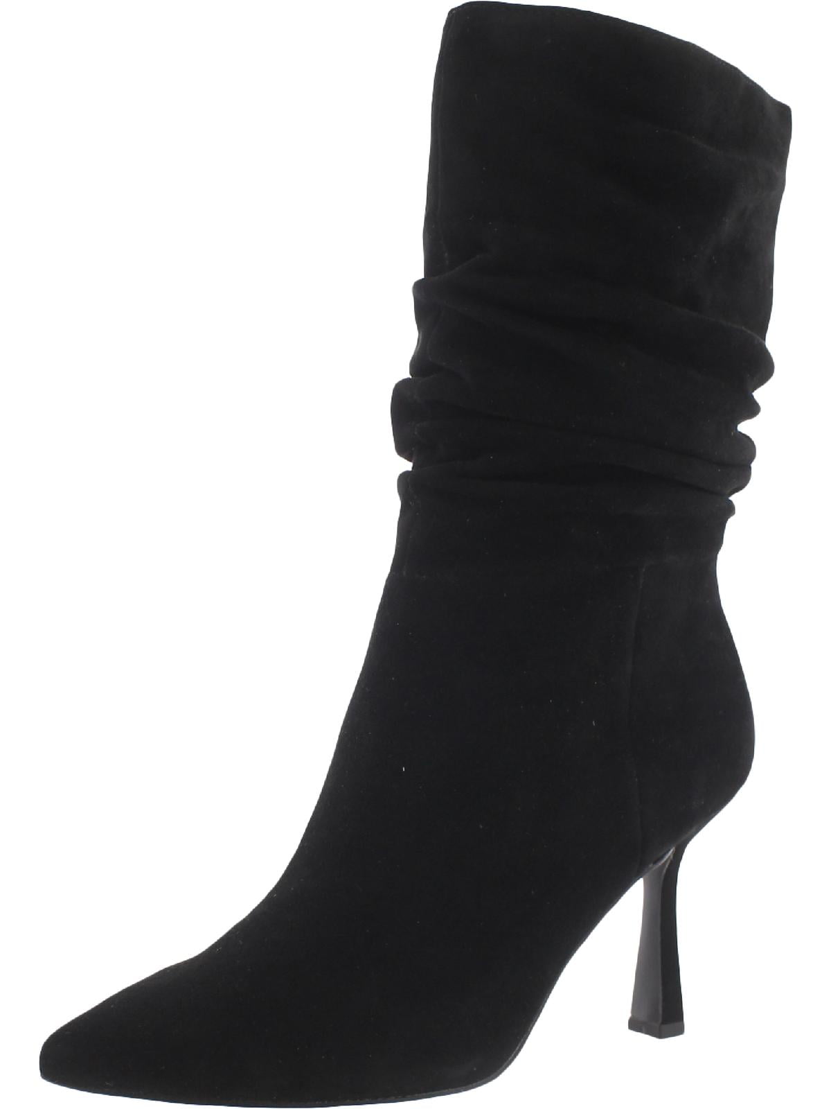 Steve Madden Womens Jessamy Slouchy Suede Mid-Calf Boots - Walmart.com