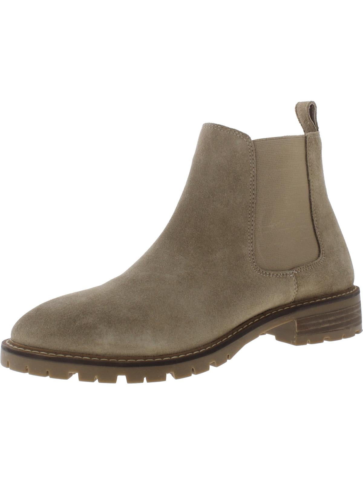 Steve Madden Womens Leopold-F Padded Insole Leather Chelsea Boots ...