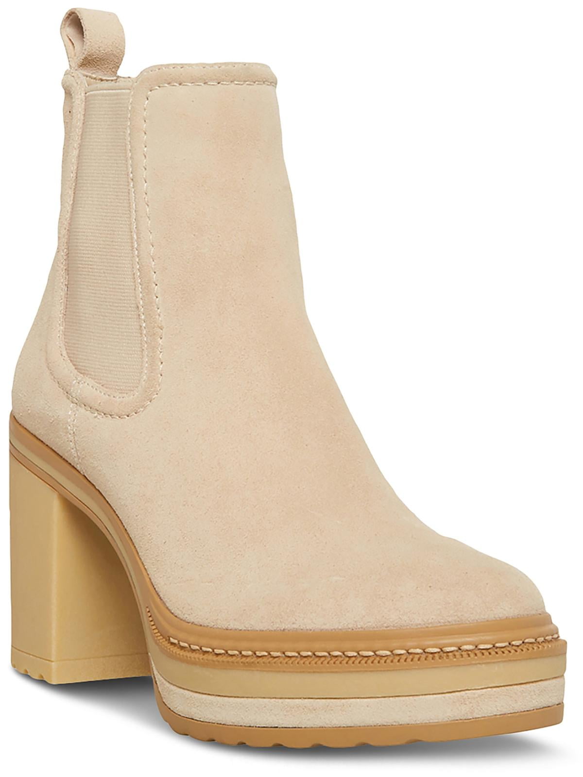 Steve Madden Womens Lexa Suede Chelsea Booties - Walmart.com