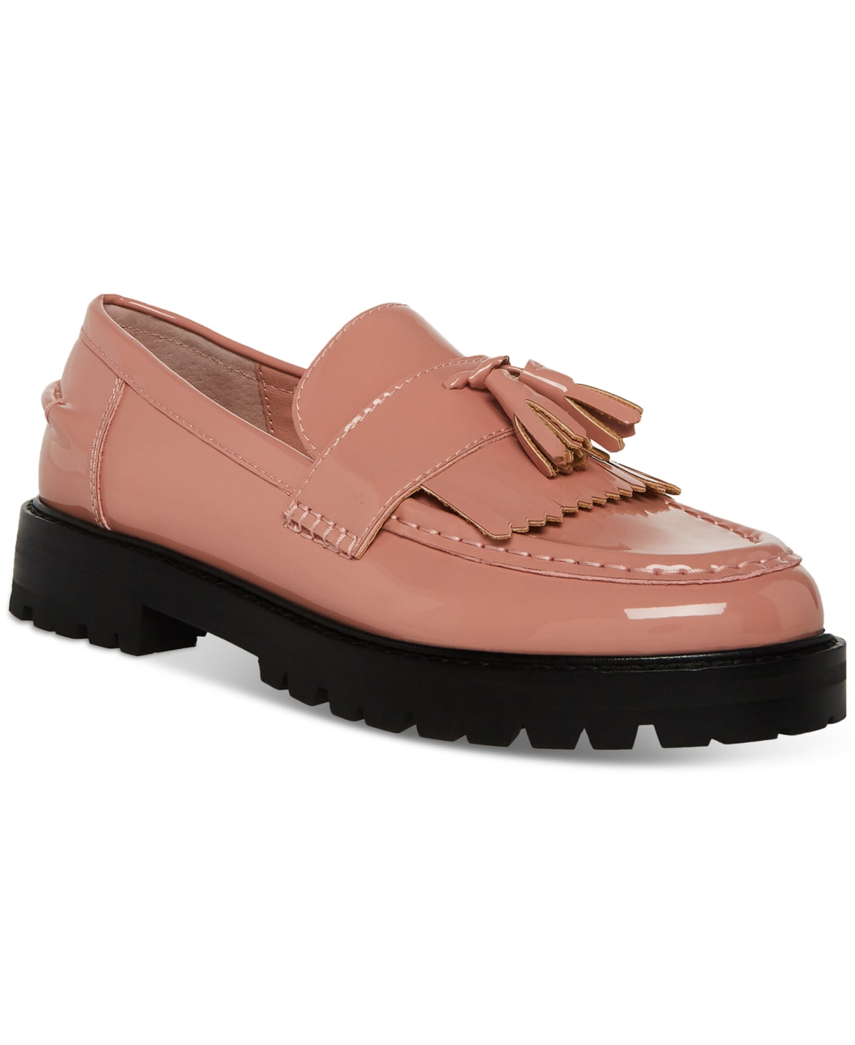 Steve Madden Womens Minka Tasseled Kiltie Blush 5.5M - Walmart.com