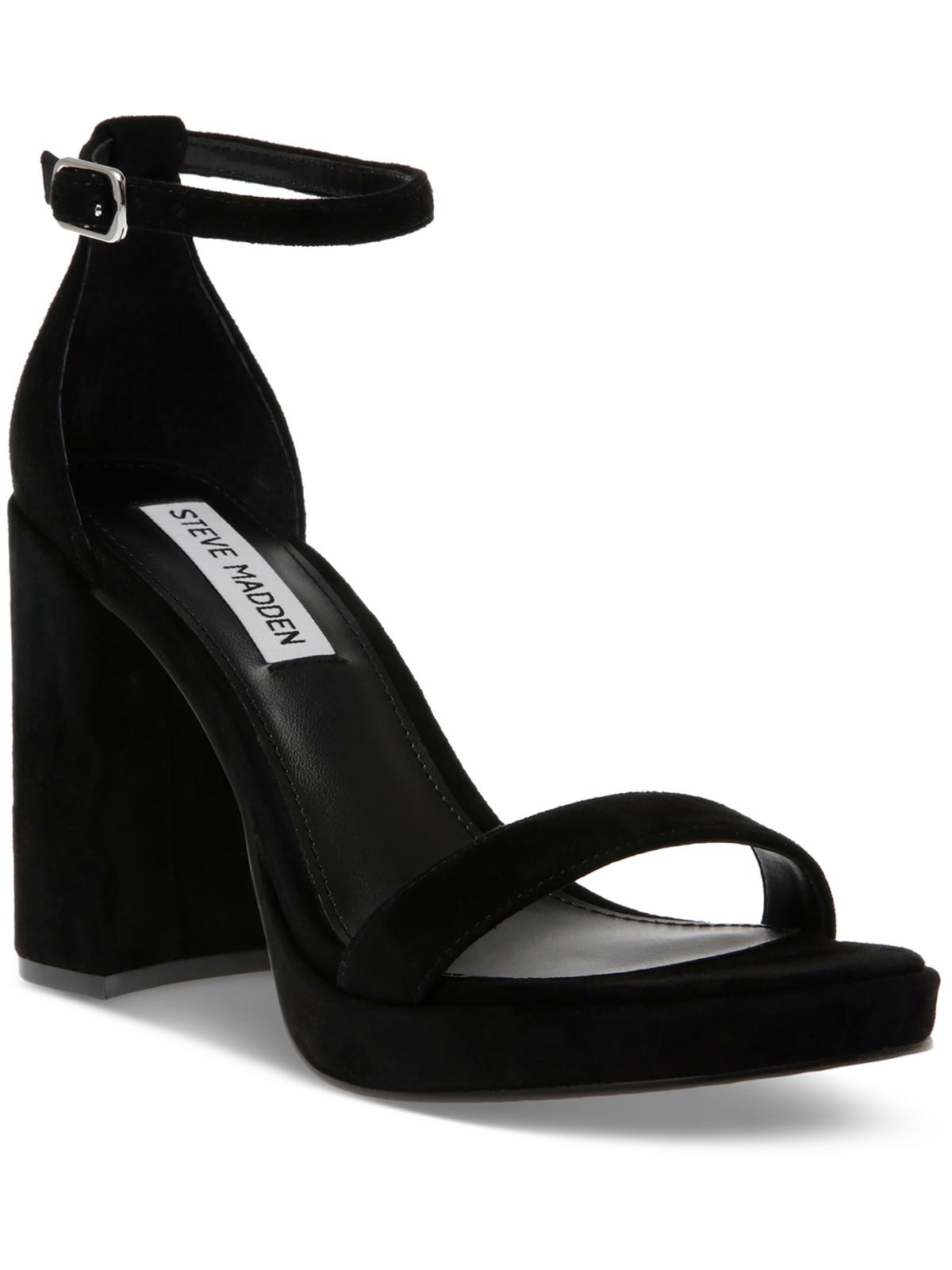 Steve Madden Womens Susan Suede Ankle Strap Heels - Walmart.com